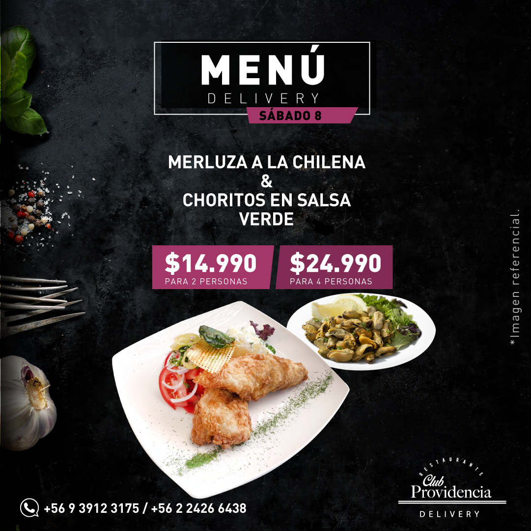 Inicio - Restaurante - Club Providencia